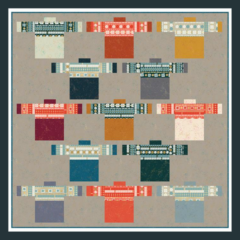 Playroom Quilt Pattern by Sewn Handmade |Paper Copy – Lamb and Loom Fabrics