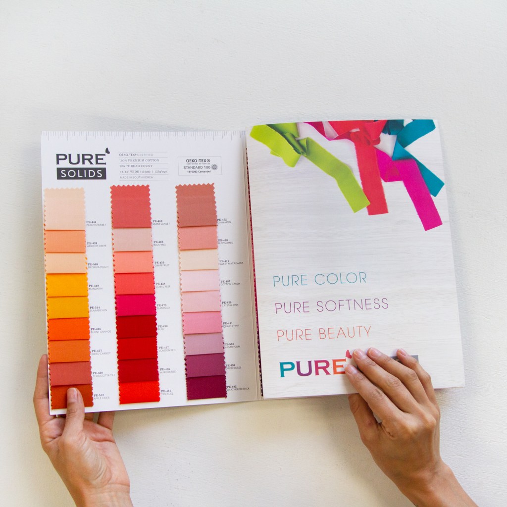 AGF Pure Solids Color Card – Lamb and Loom Fabrics