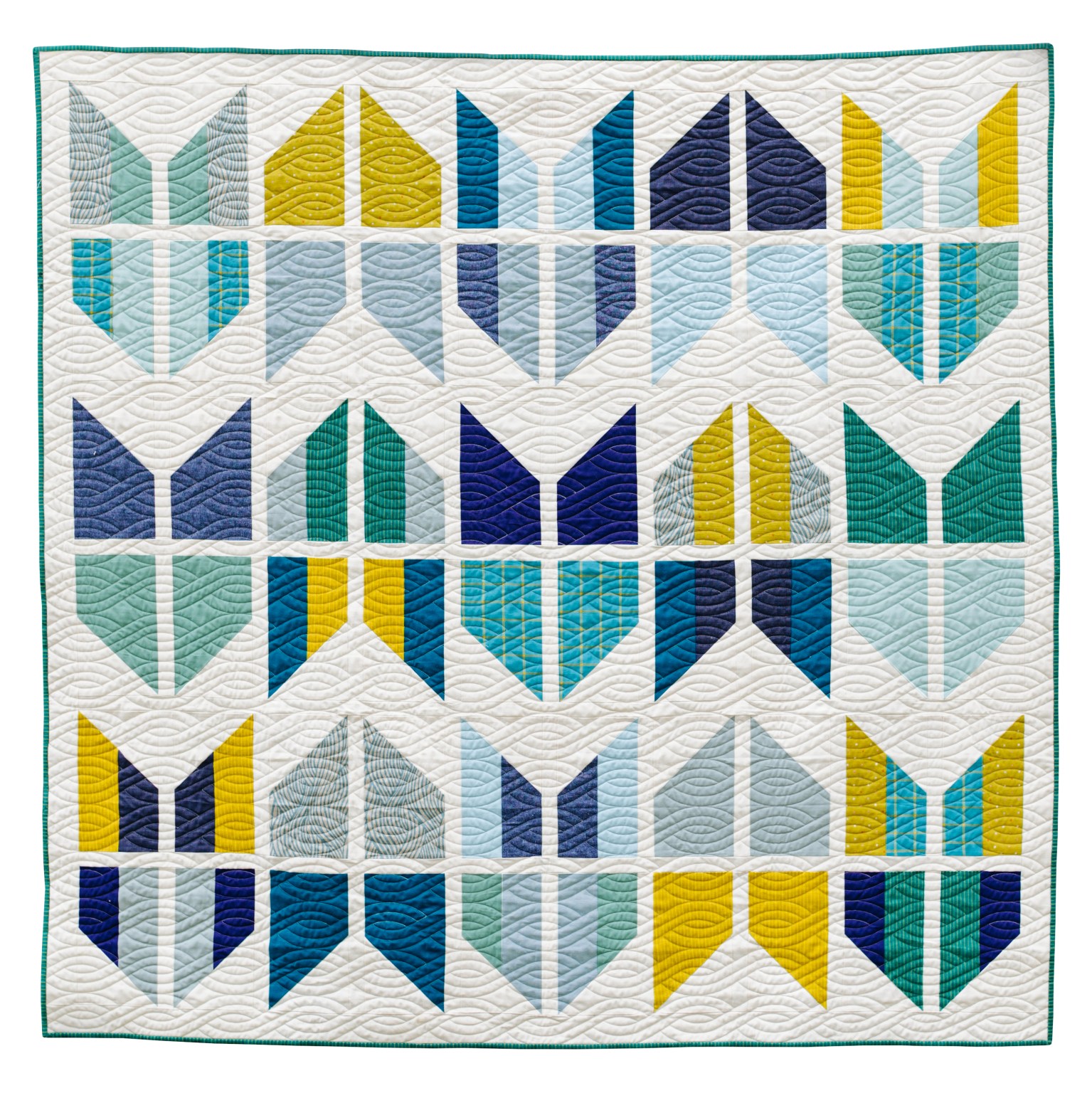 Tail Feather Quilt Pattern|Paper Copy – Lamb and Loom Fabrics