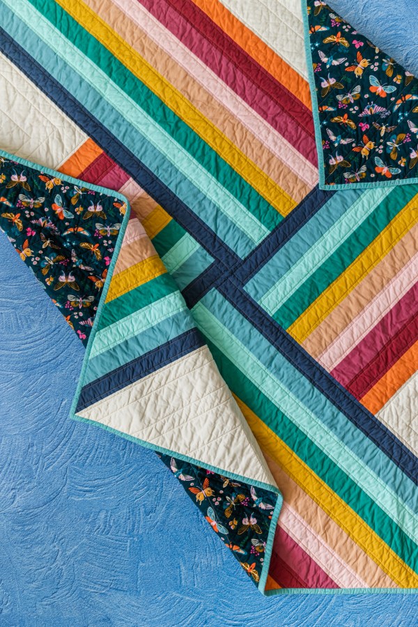 Adventureland Quilt Kit in Boho Solids – Lamb and Loom Fabrics