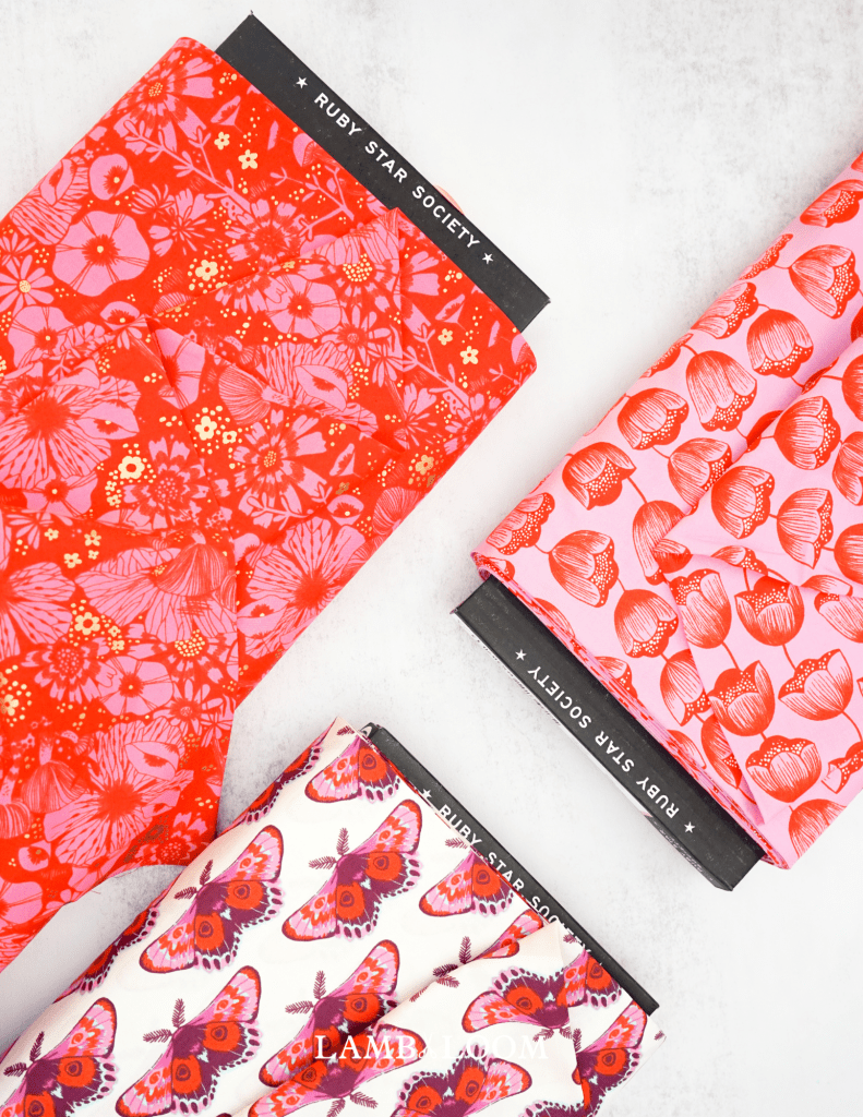 Glow Moth in Fire|Firefly – Lamb and Loom Fabrics