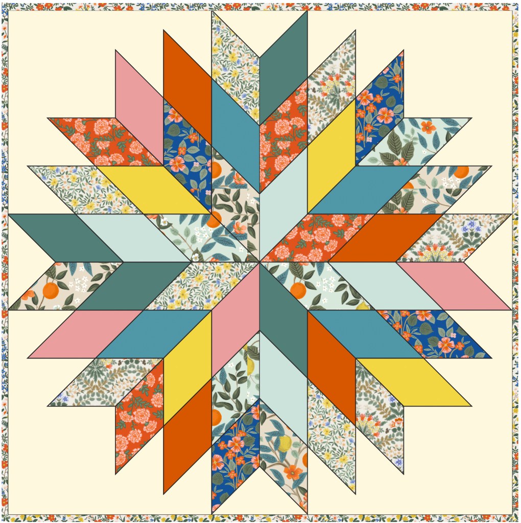 Homestead Star Quilt Kit in Bramble by Plains and Pine – Lamb and Loom ...