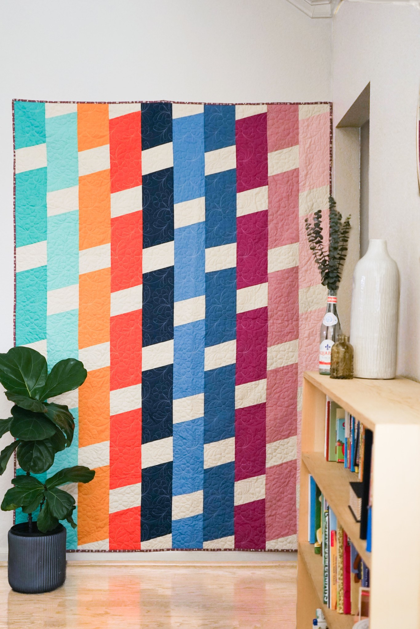 Shepherd Quilt Kit in Sunny Day Solids – Lamb and Loom Fabrics