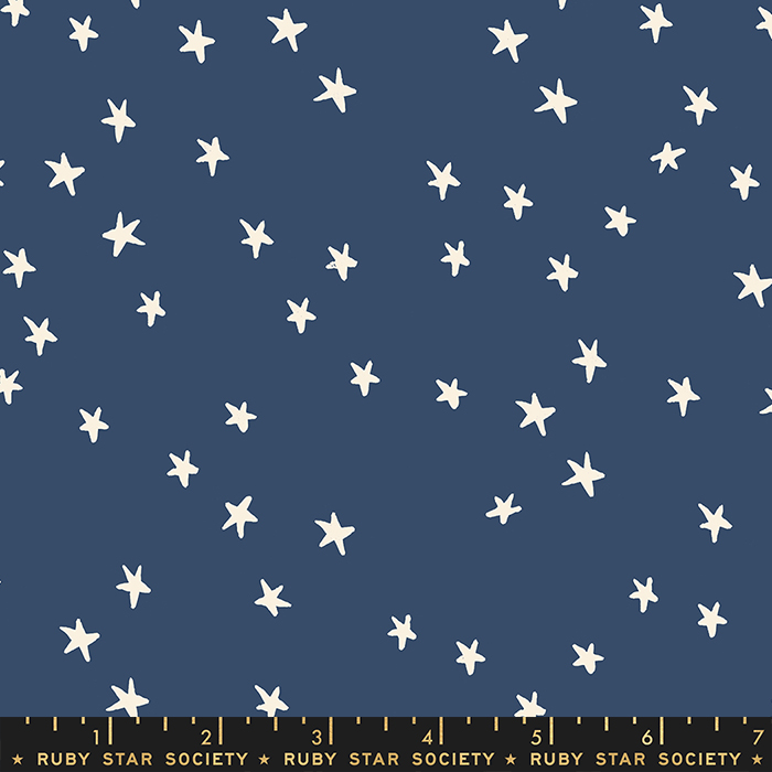 Starry Bluebell – Lamb and Loom Fabrics