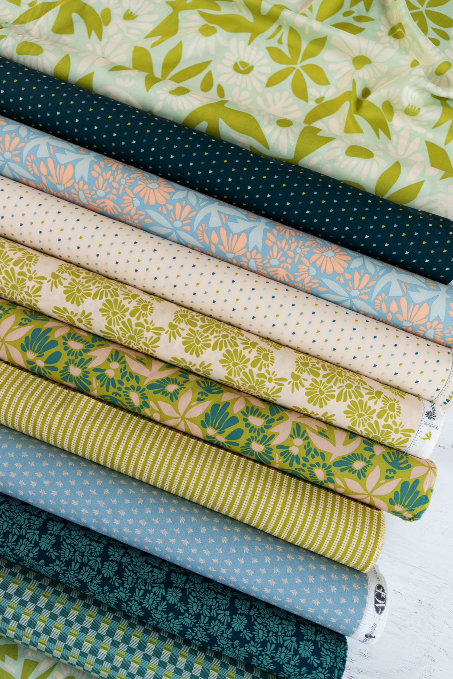 Tiny Moon Matcha | Evolve – Lamb and Loom Fabrics