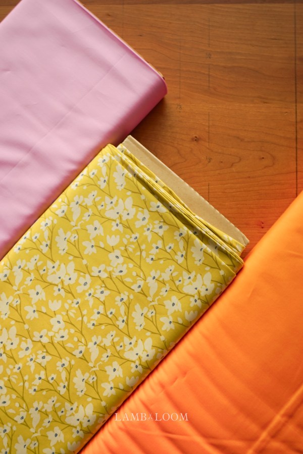 Reverb Quilt Kit in Citrus – Lamb and Loom Fabrics