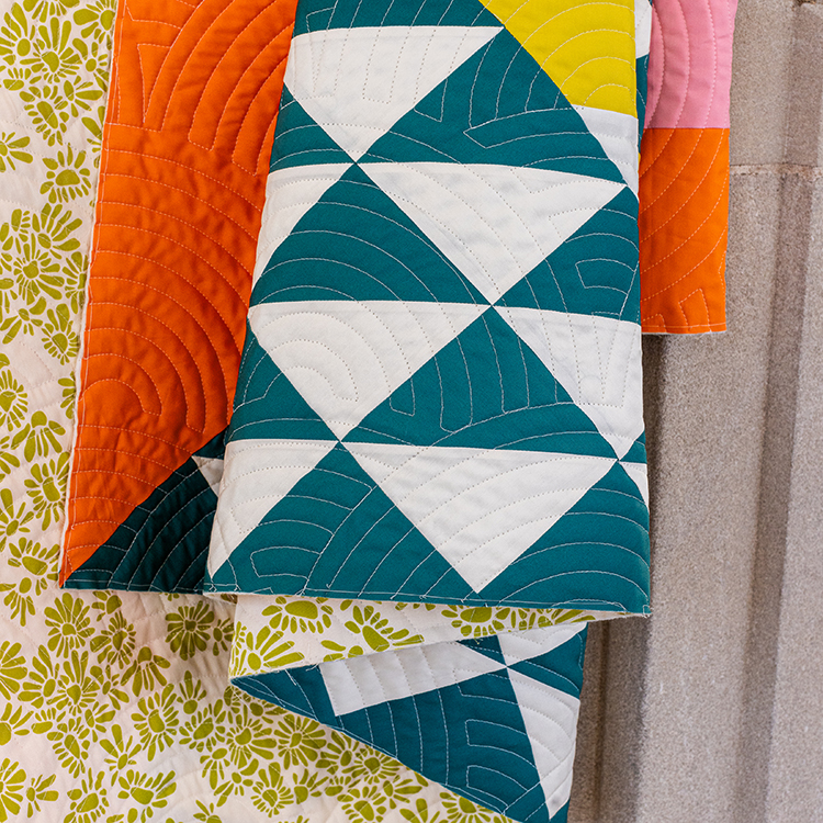 Time Capsule Quilt Kit in AGF Solids – Lamb and Loom Fabrics