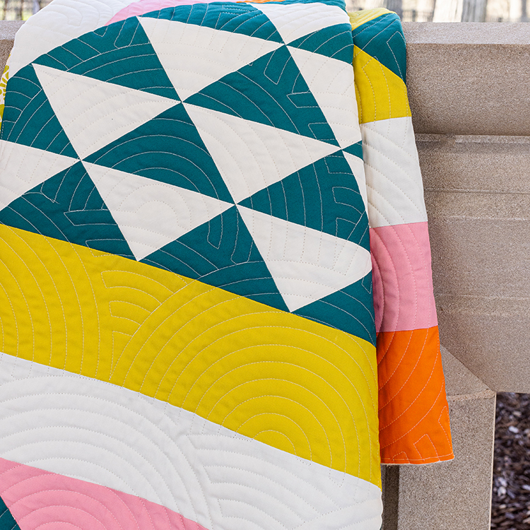 Time Capsule Quilt Kit in AGF Solids – Lamb and Loom Fabrics