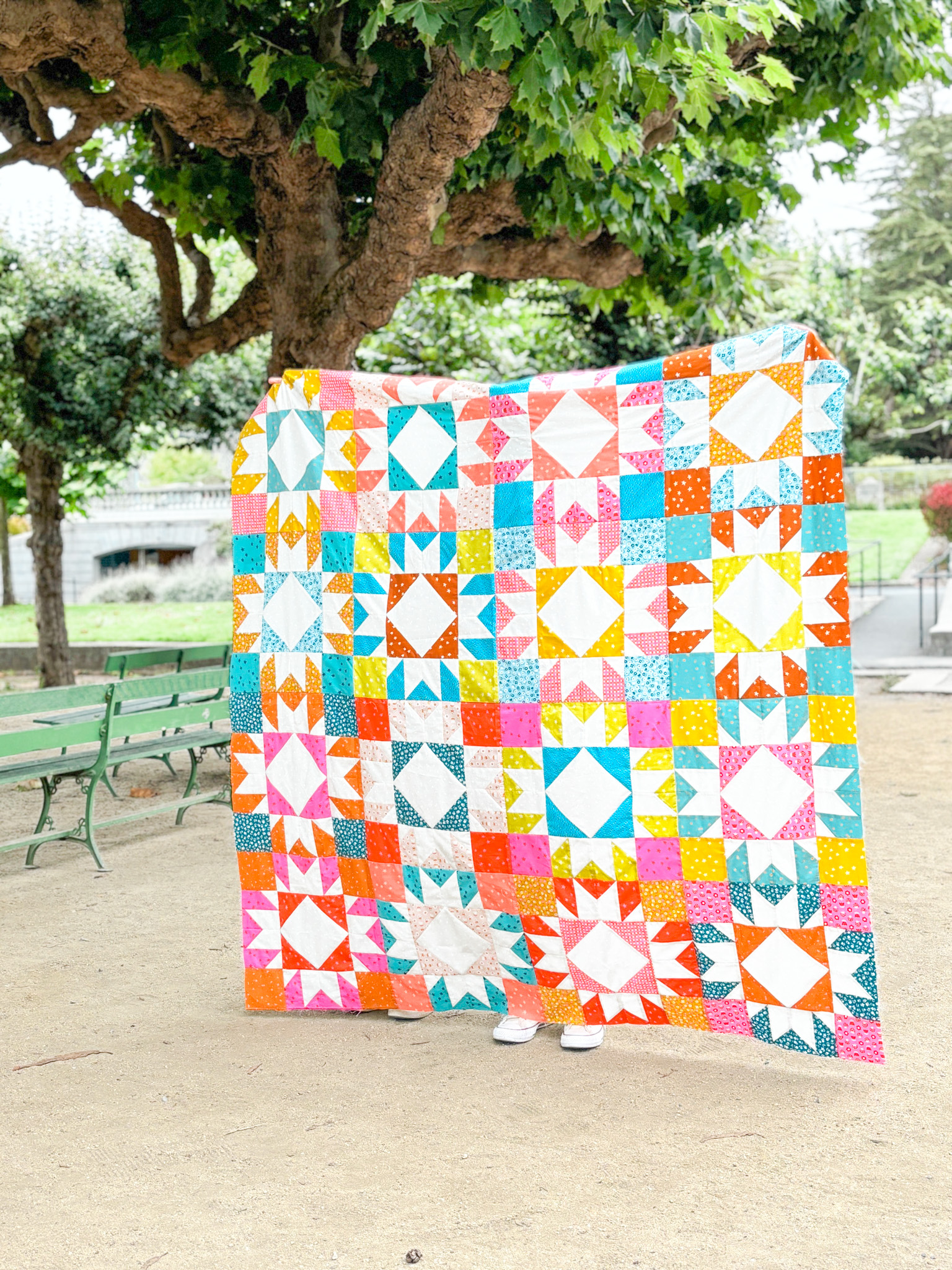 Agnes Quilt Kit in Picture Book – Lamb and Loom Fabrics